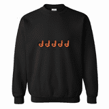 Animal Humor Five Thanksgiving Turkey Birds Funny Fall Art Sweatshirt ...