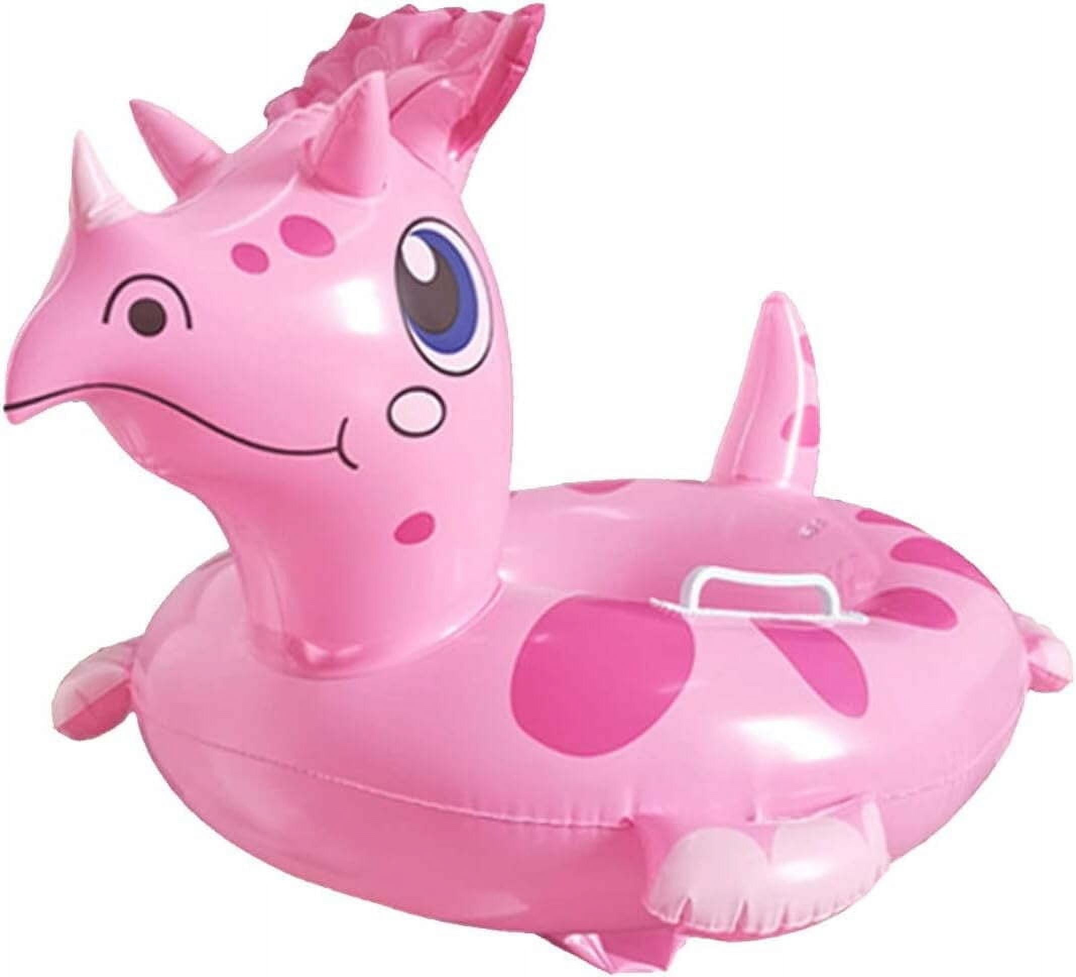Animal Inflatable Pool Float, Dinosaur Swim Floats Tube Rings for ...