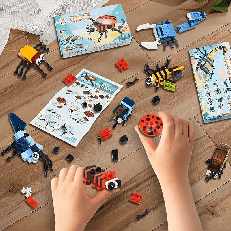 Animal InsectMini Building Block Set, 912pcs Creative Toy Model, A ...