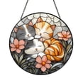 Animal Inspired Cat Family Stained Glass Suncatcher – Window Decor Art ...