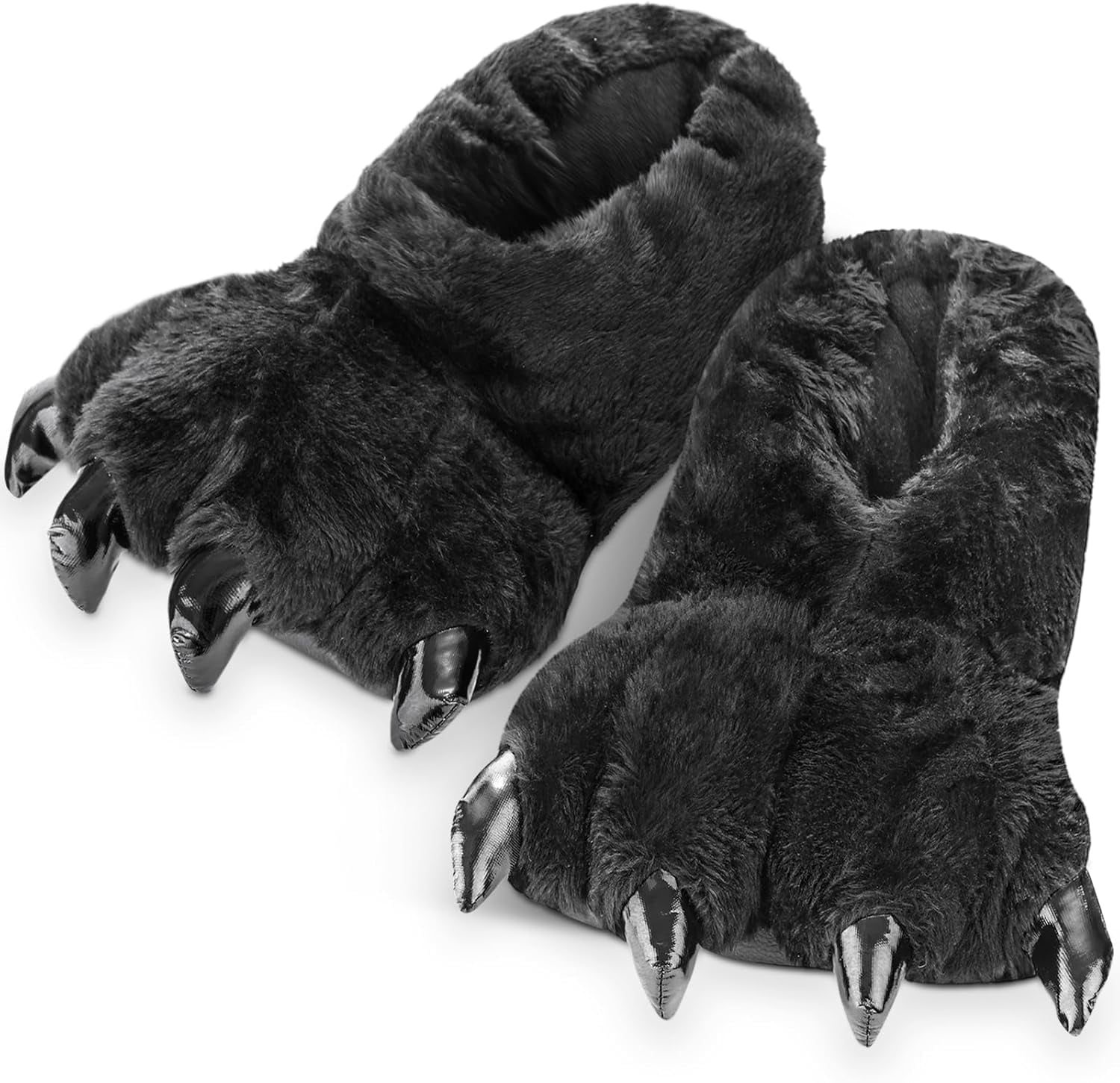 Animal - Inspired Claw Slippers Unisex Cozy Warm Home Shoes Festive ...