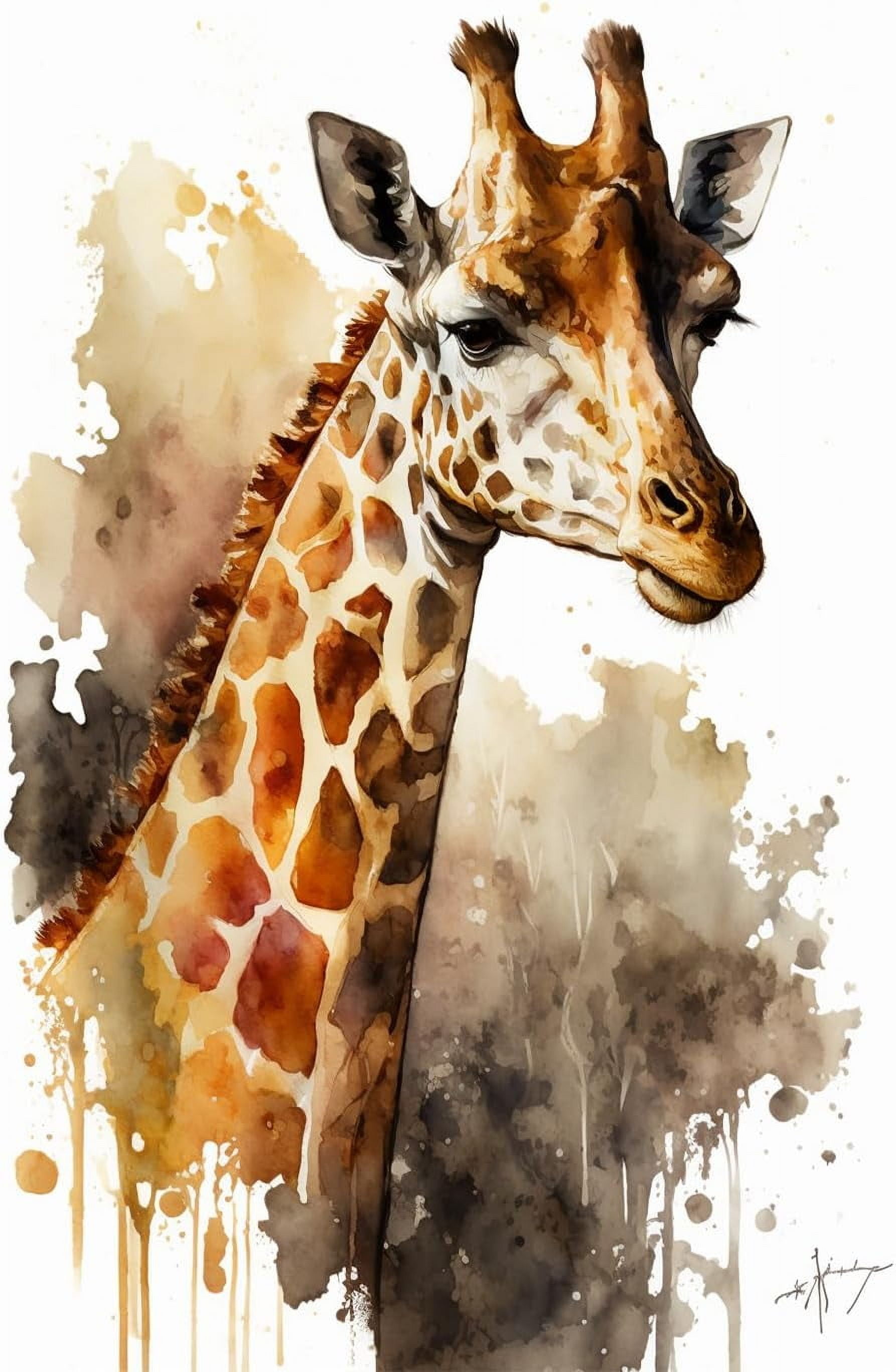 Animal Jigsaw Puzzle 1000 Pieces,Giraffe Puzzles for Adults,Unique ...