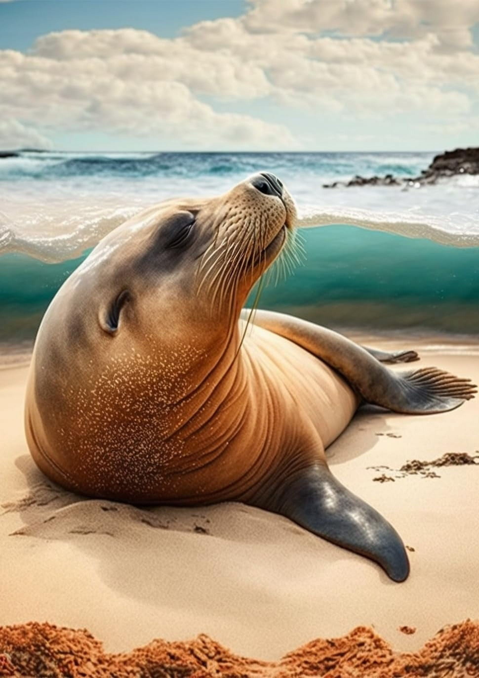 Animal Jigsaw Puzzle 1000 Pieces,Sea Lion Puzzles for Adults,Unique ...