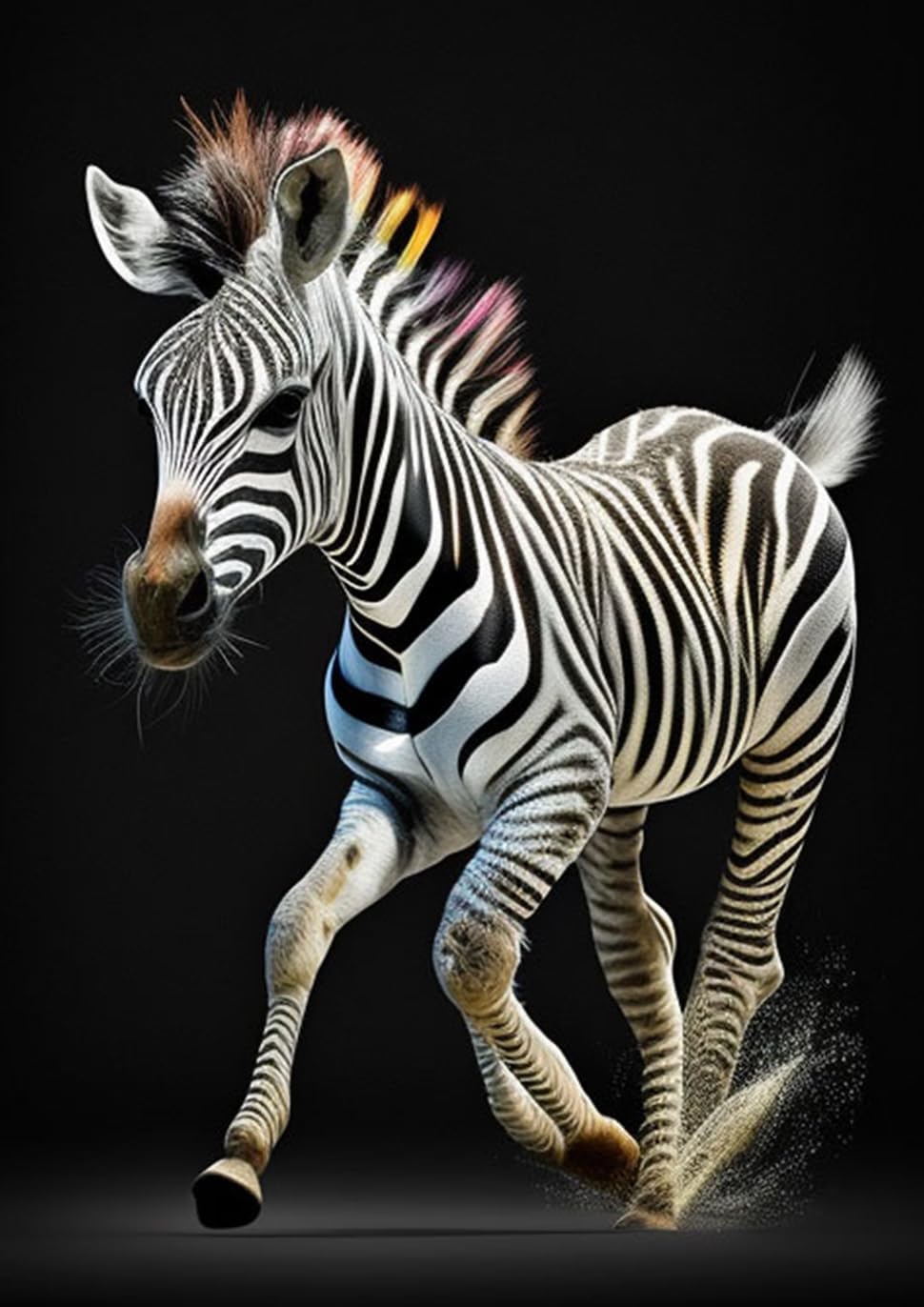 Animal Jigsaw Puzzle,Handsome Zebra Cubs Puzzles for Adults,Unique ...