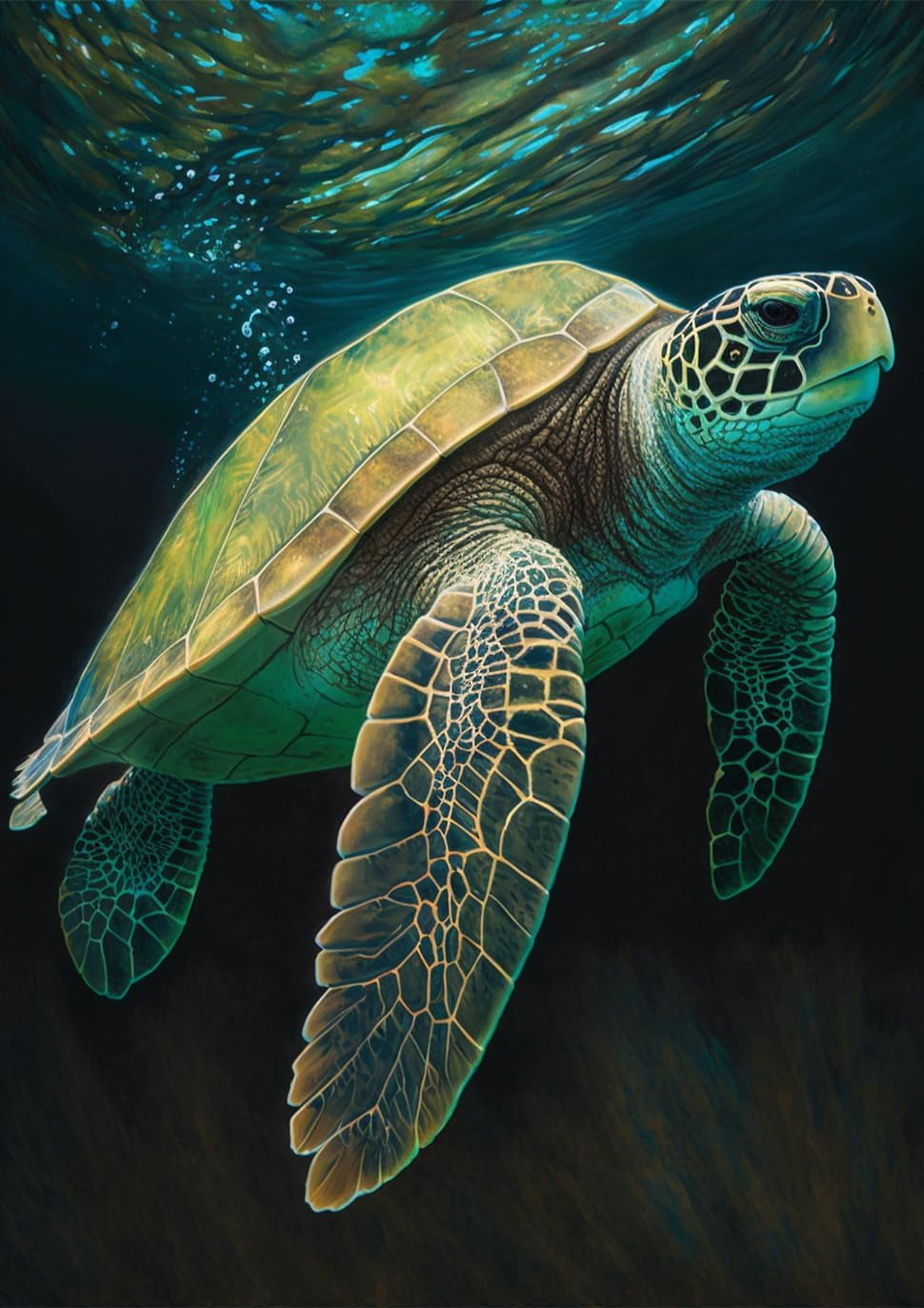 Animal Jigsaw Puzzle ,Sea Turtle Puzzles for Adults,Unique Difficult ...