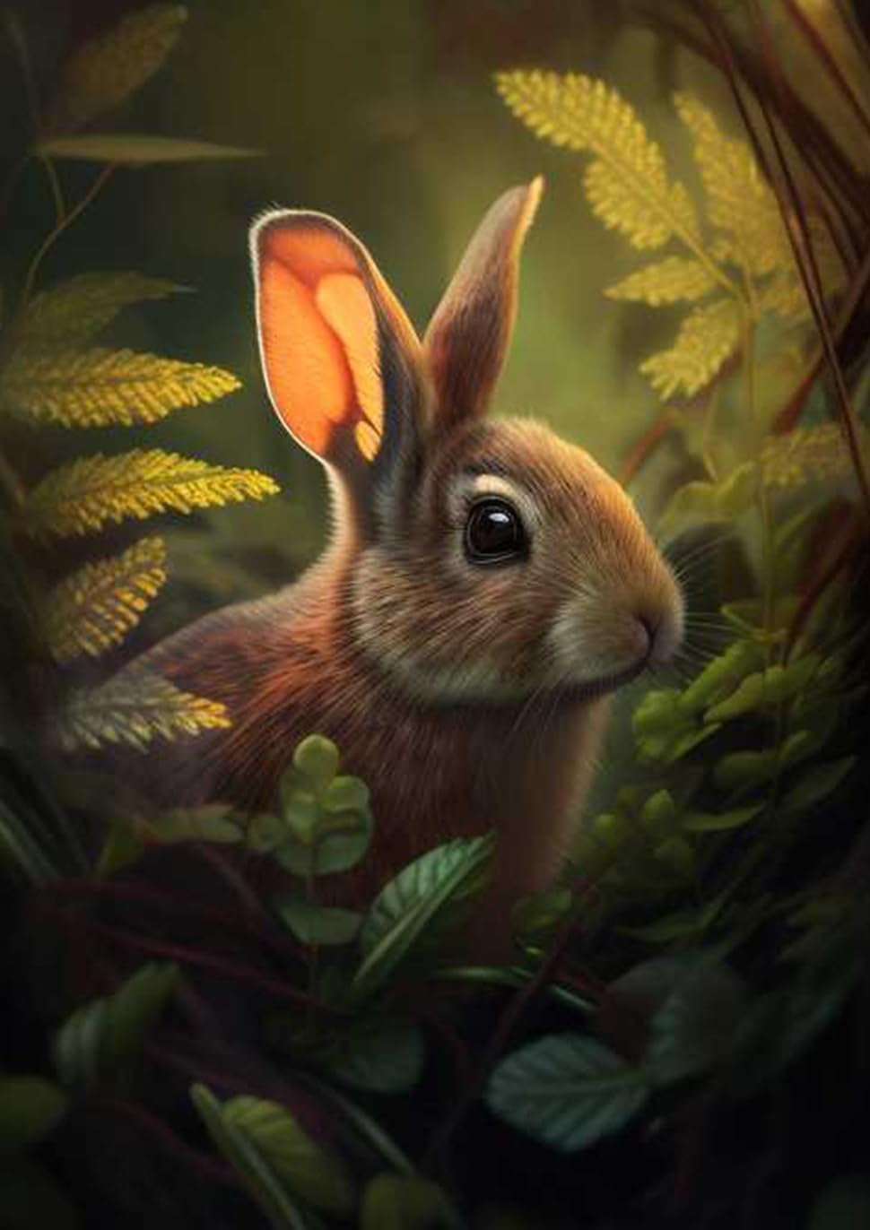 Animal Jigsaw Puzzles, Beautiful Bunny Animal Themed Puzzles for Adults ...