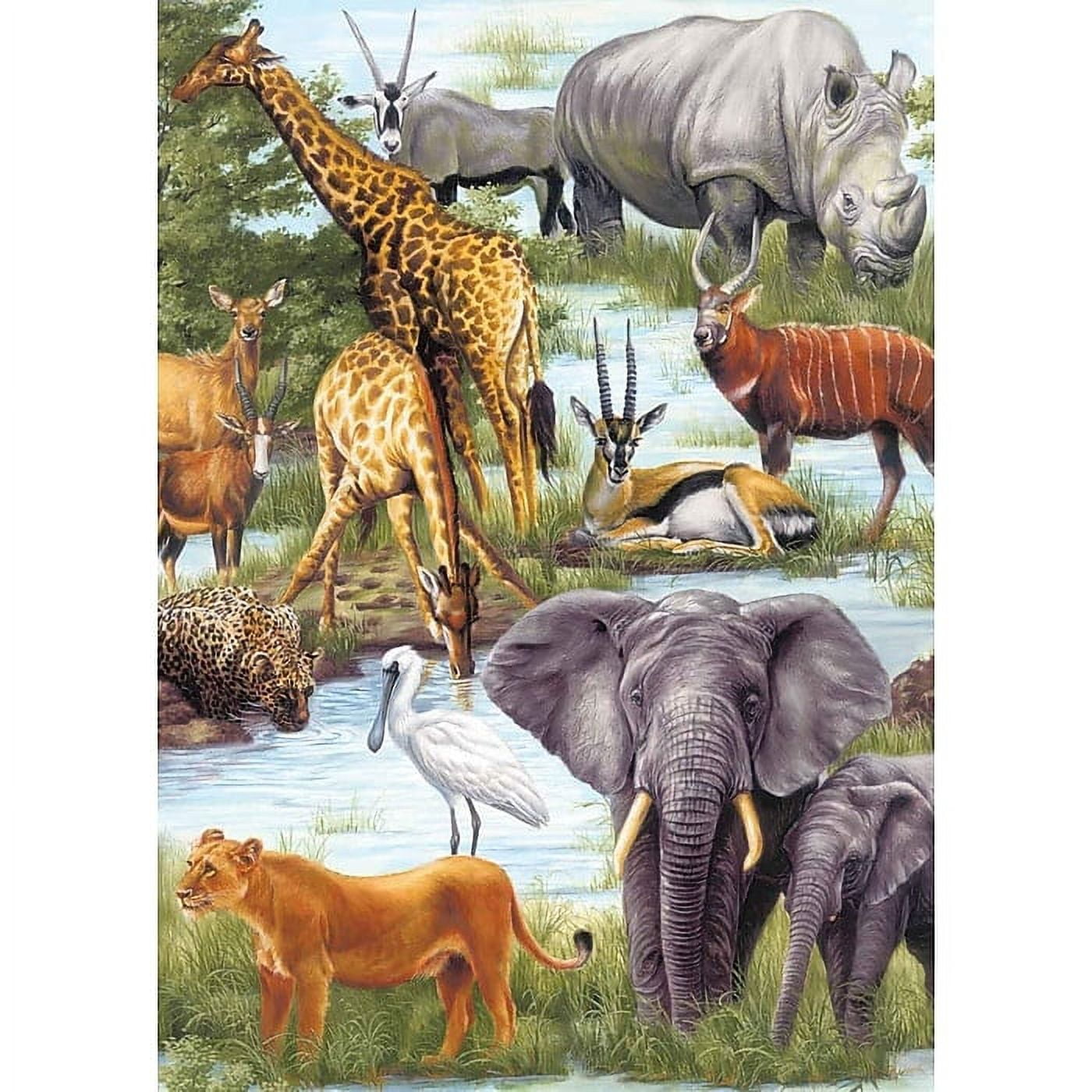 Animal Kingdom , 60 Piece Puzzle, by Springbok Puzzles. - Walmart.com