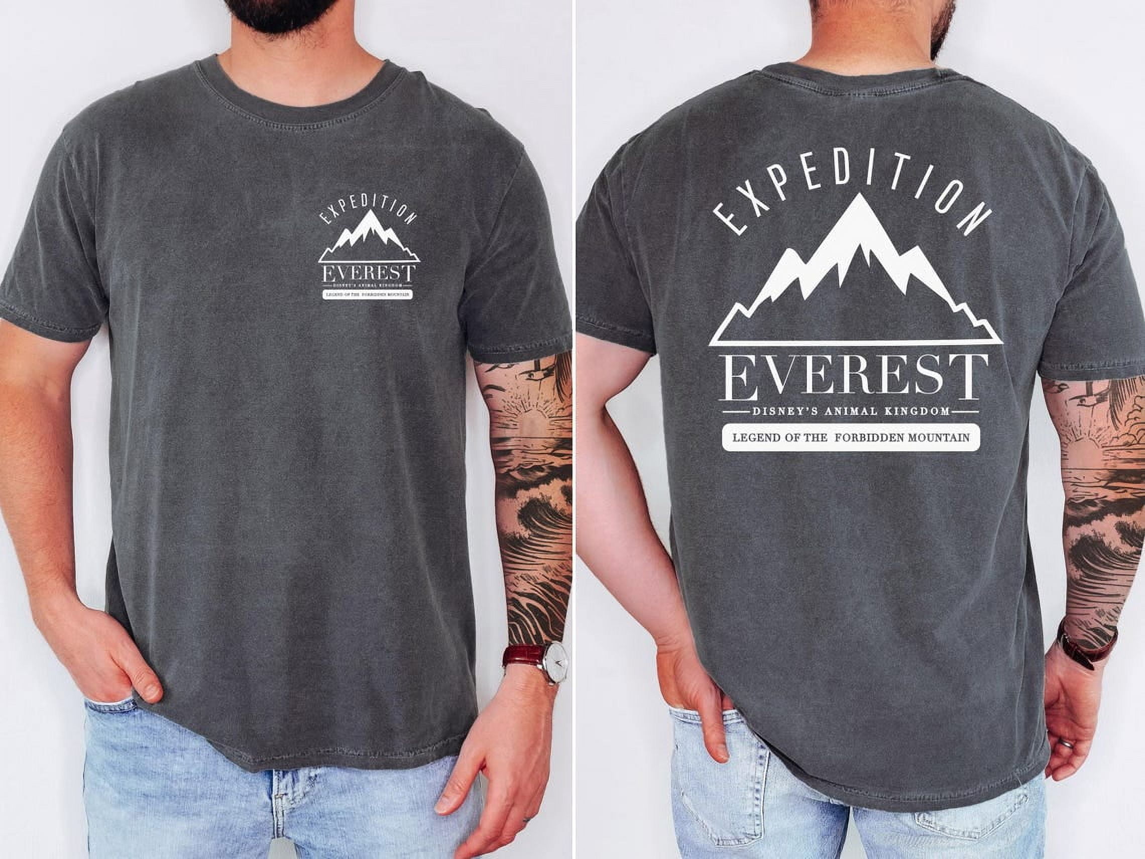 Animal Kingdom Disney 2 Sided Comfort Colors T-shirt, Expedition ...