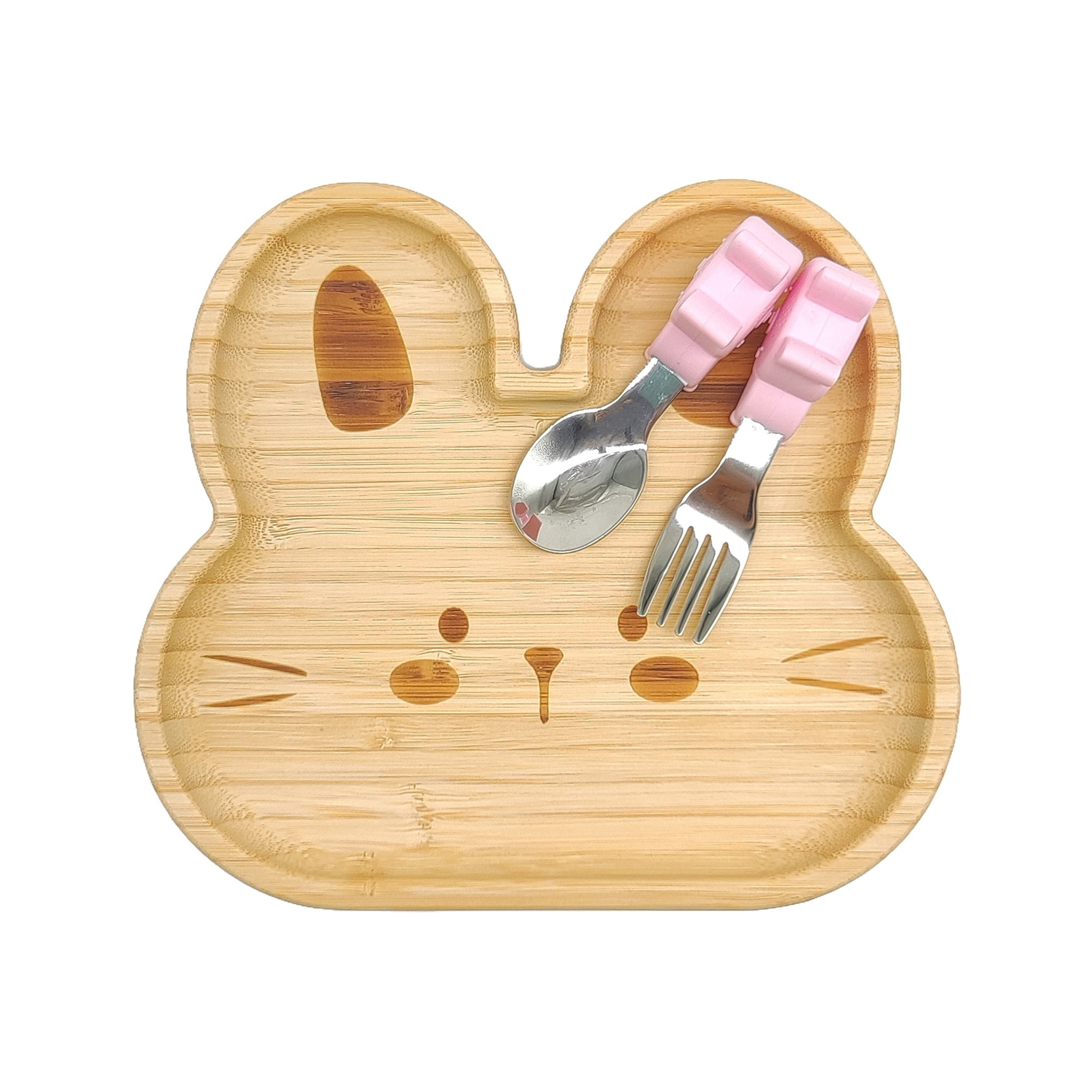 Animal Koala Elephant Cute Children Plate Fiber Kids Tableware Bamboo ...