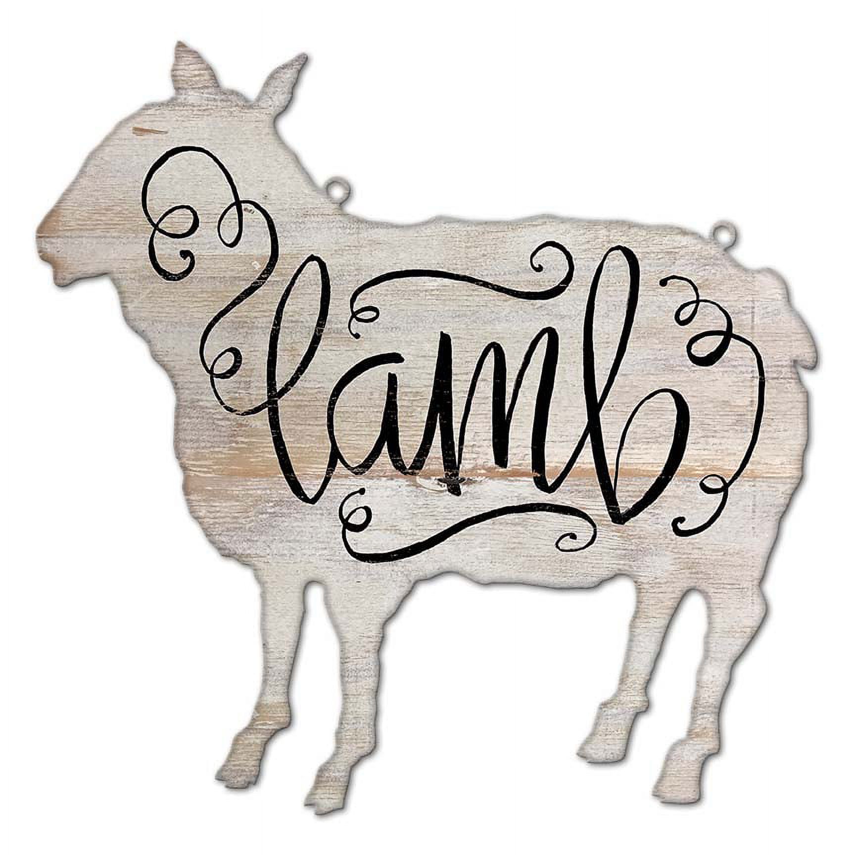 Animal Lamb Vintage Sign “Made in the USA with heavy gauge steel ...