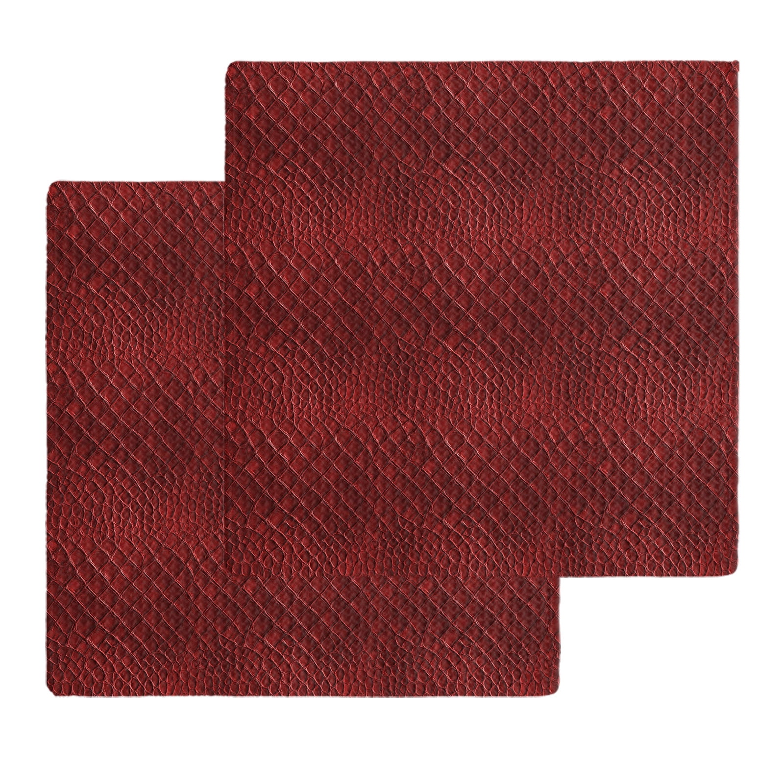 Animal Leather Pattern Kitchen Dish Towels for Drying Dishes Set of 2 ...