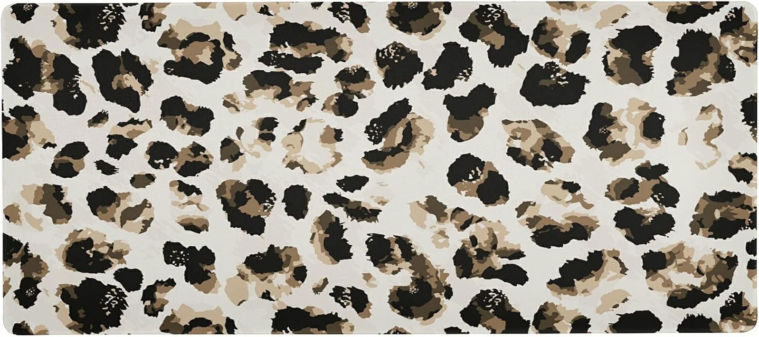 Animal Leopard Print Mouse Pad Large Gaming Mouse Pad Non-Slip Desk Mat ...