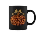 Animal Leopard Print Pumpkin Halloween Fall Autumn V2 Coffee - Walmart.com