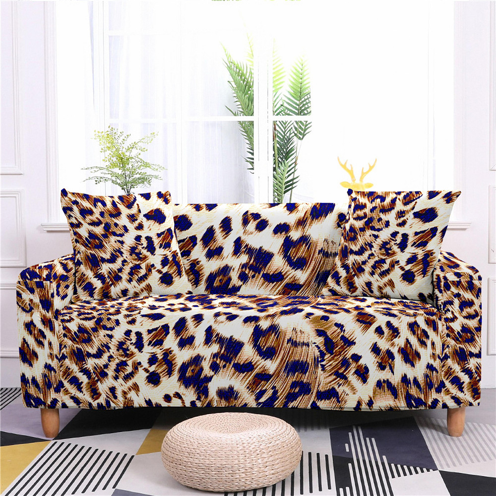 Animal Leopard Print Tiger Pattern Slipcovers Elastic Couch Cover for ...