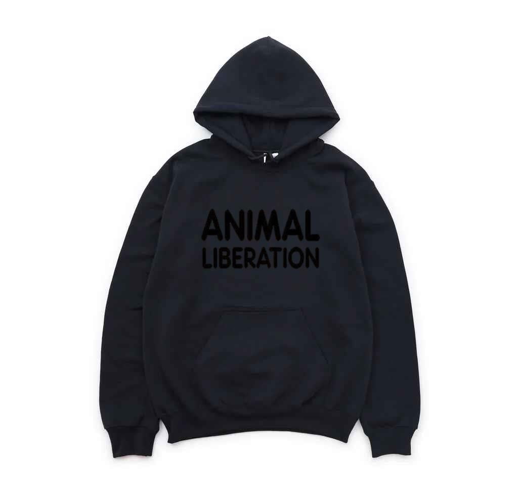 Animal Liberation Bold Statement Animal Rights Support T-Shirt , Hoodie ...