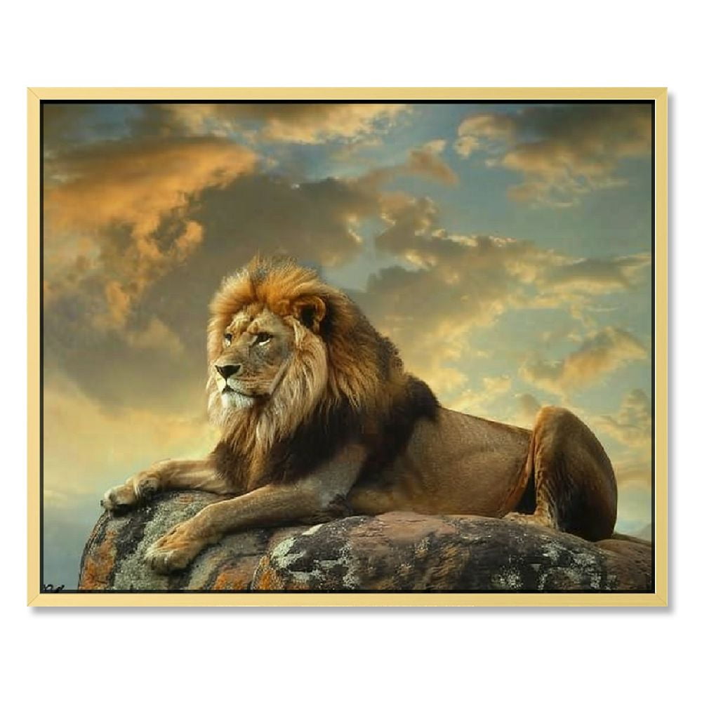Animal Lion Animal Lion Posters Room Aesthetics Canvas Prints Wall Art ...