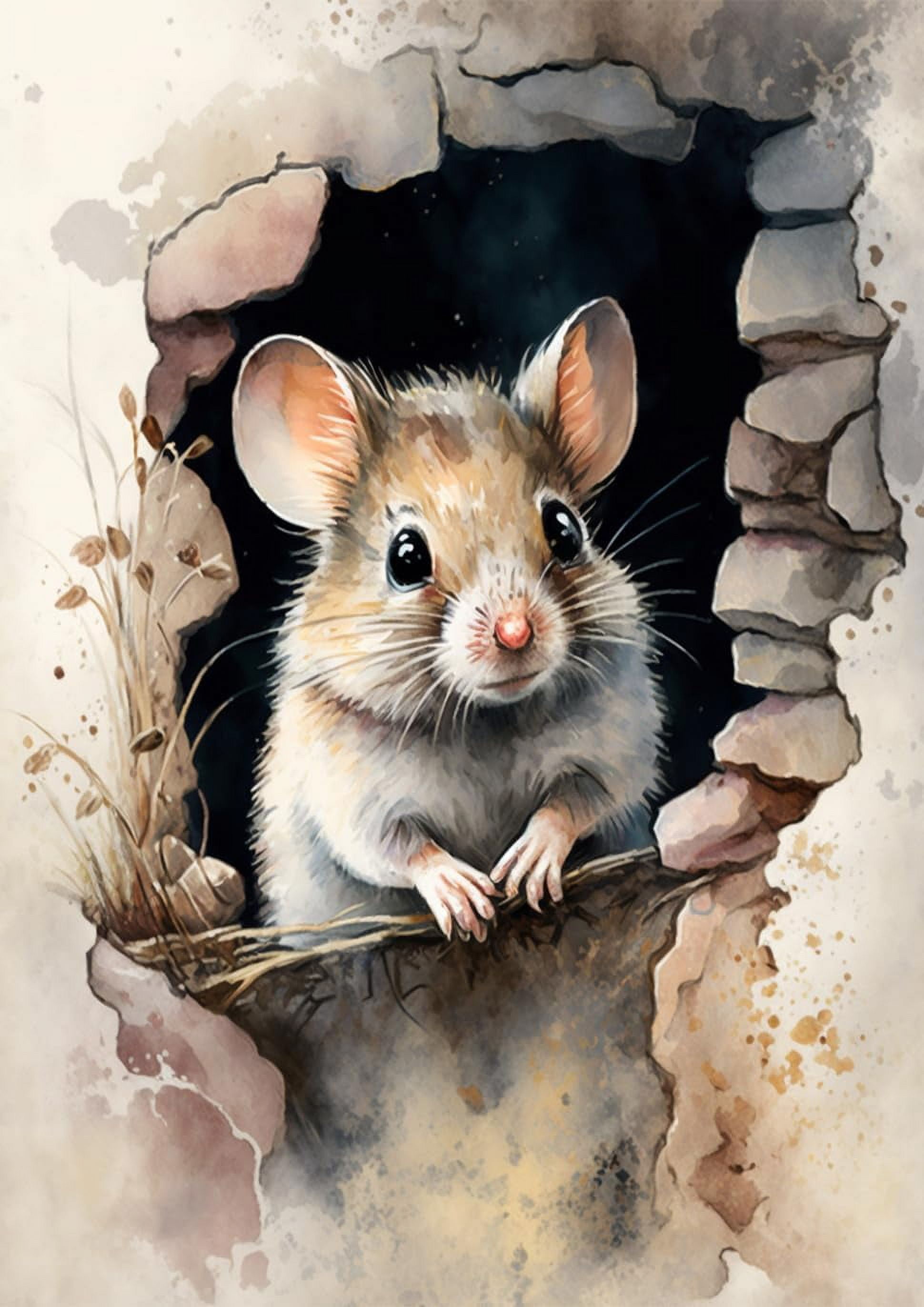 Animal Little Mouse Puzzles for Adults 500 Pieces, Impossible Hard ...