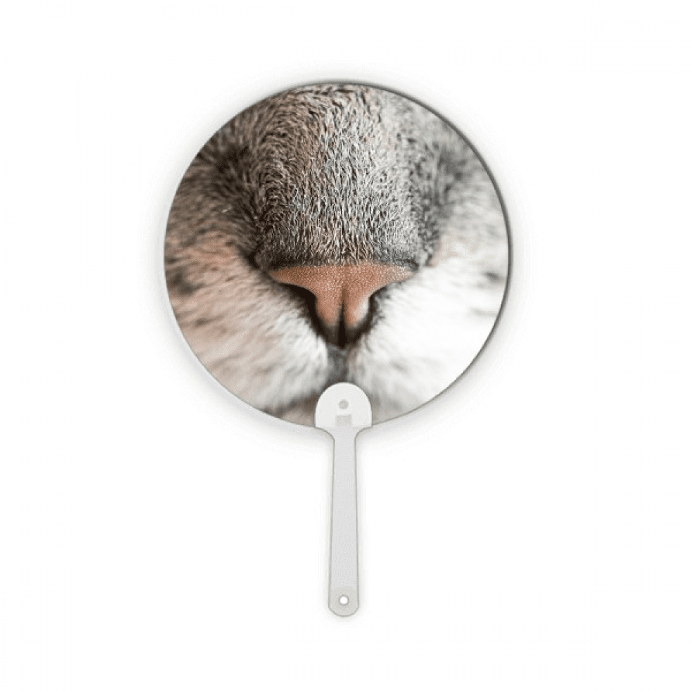 Animal Local Photograph Picture Plastic Round Handheld Fan Decorations ...