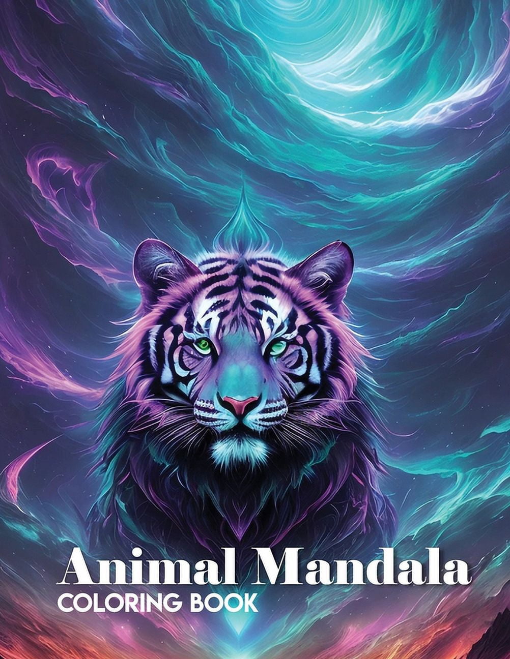 Animal Mandala Coloring Book: Relaxing Coloring Book For Adults And ...