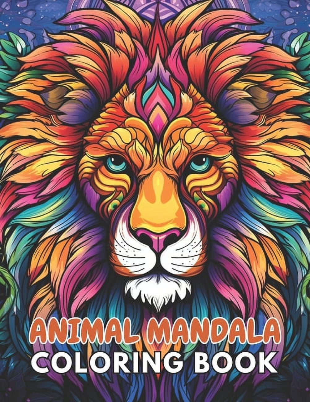 Animal Mandala Coloring Book for Adults: New and Exciting Designs ...