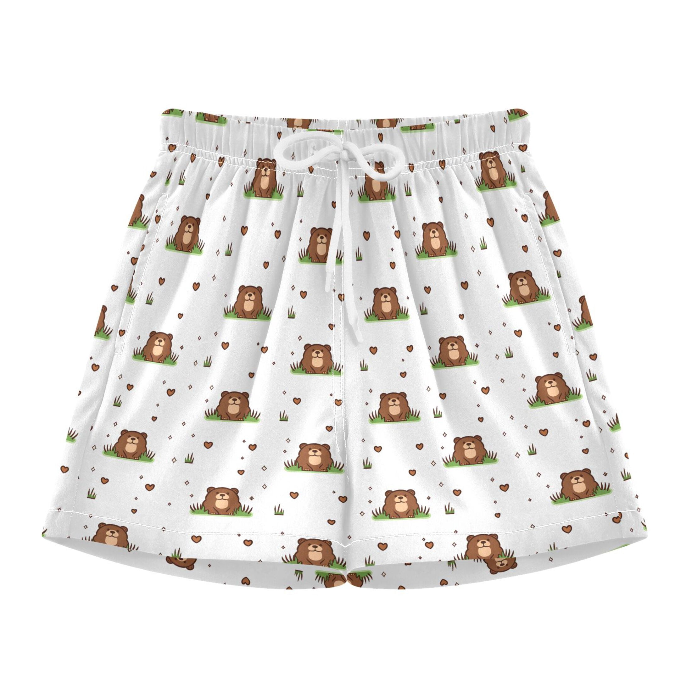 Animal Marmot Swim Trunks Quick Drying Bathing Suit Summer Shorts ...