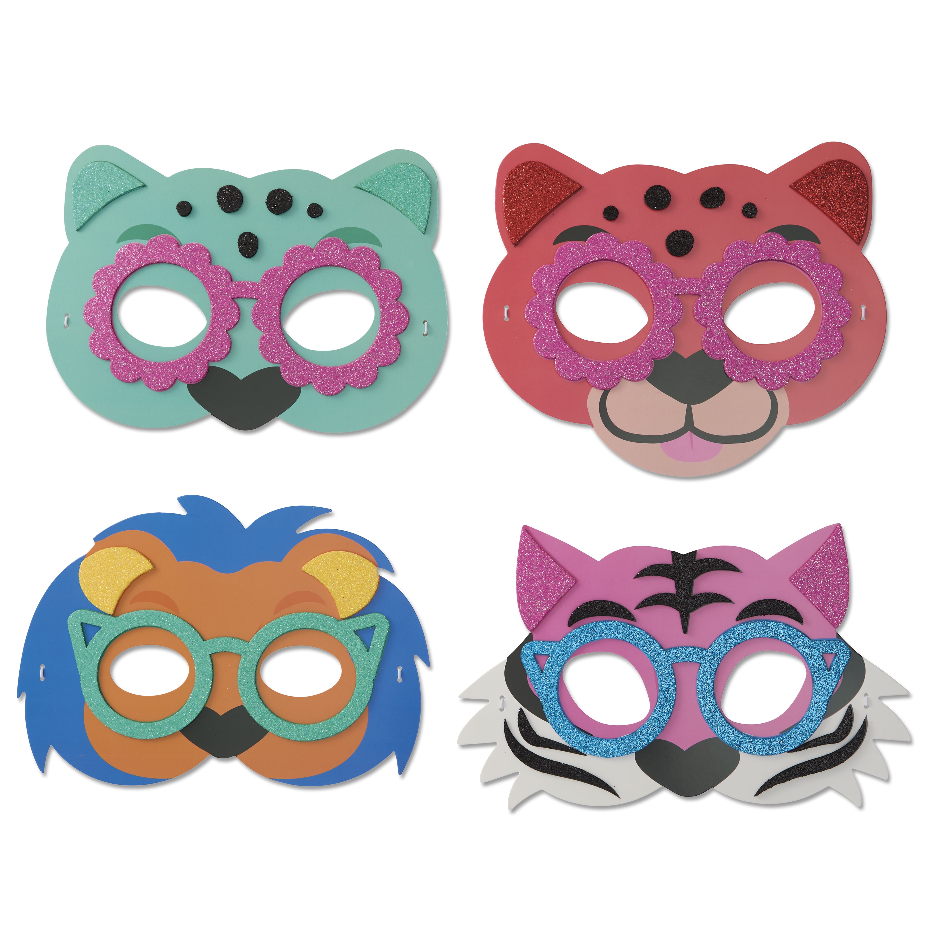 Animal Mask Craft Kit by Creatology™ - Summer Craft Kits - Walmart.com