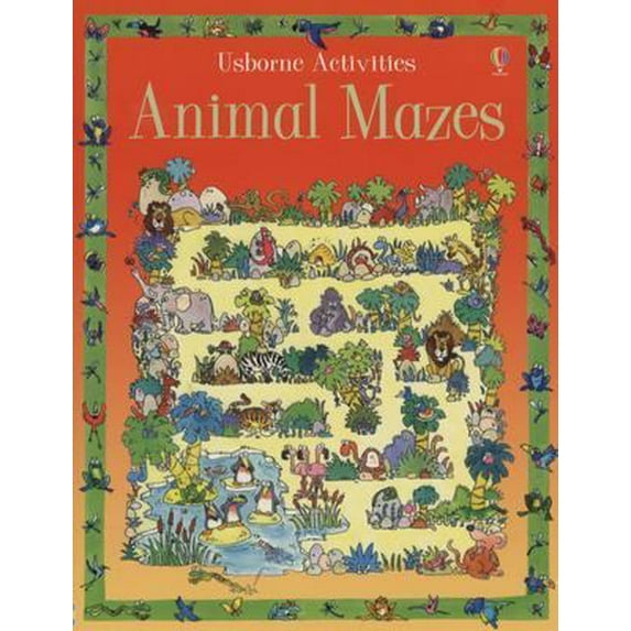 Pre-Owned Animal Mazes (Usborne Activities) Paperback - Walmart.com