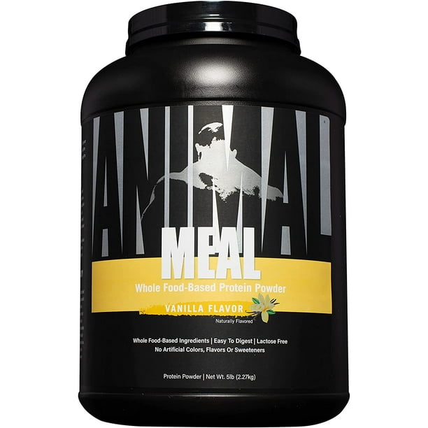 Animal Meal - All Natural High Calorie Meal Shake - Egg Whites, Beef ...