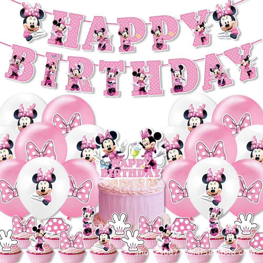 Animal Mickey Cartoon birthday decorations, party supplies set ...