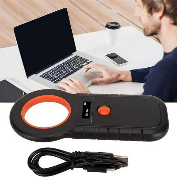 Animal Microchip Reader, Horse Cattle Pets Cat Dog ID Chip Reader ...