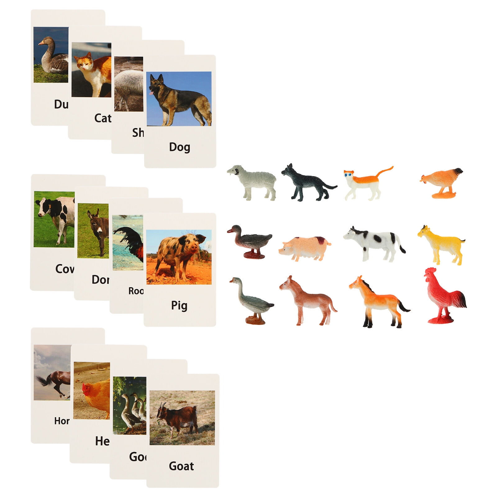 Animal Animals Cognitive Match Toy Early Education Plaything School ...