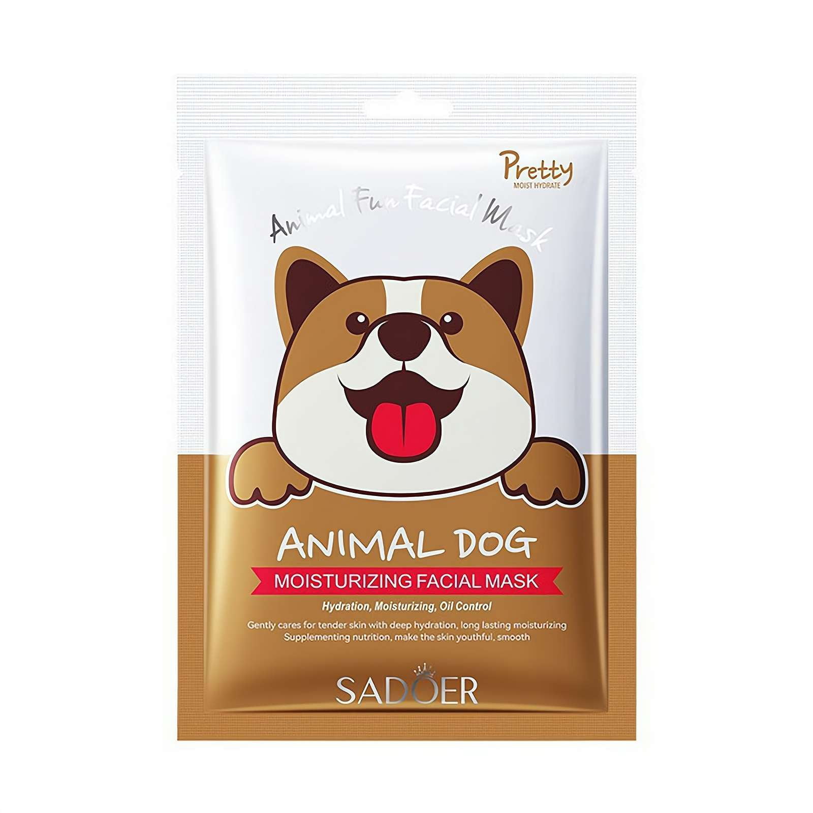 Animal Moisturizing Face Mask Collagen Hyaluronic Acid Sheets Facial ...