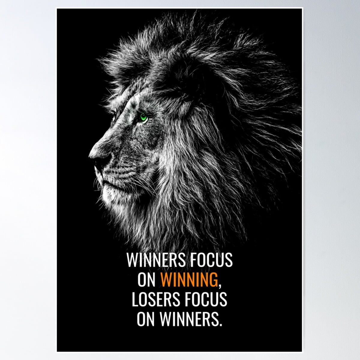 Animal Motivation - Winners, Focus On Winning, Losers Focus On Winners ...
