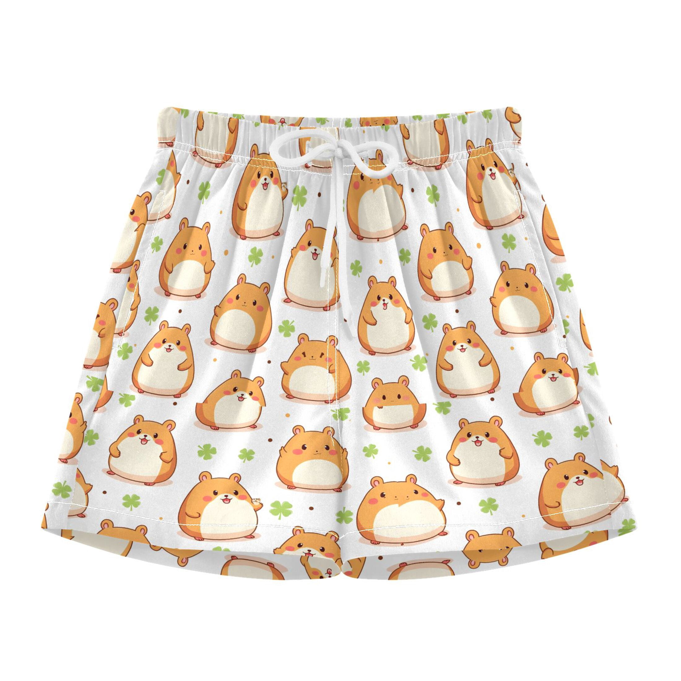 Animal Mouse Clover Swim Trunks Quick Drying Bathing Suit Summer Shorts ...