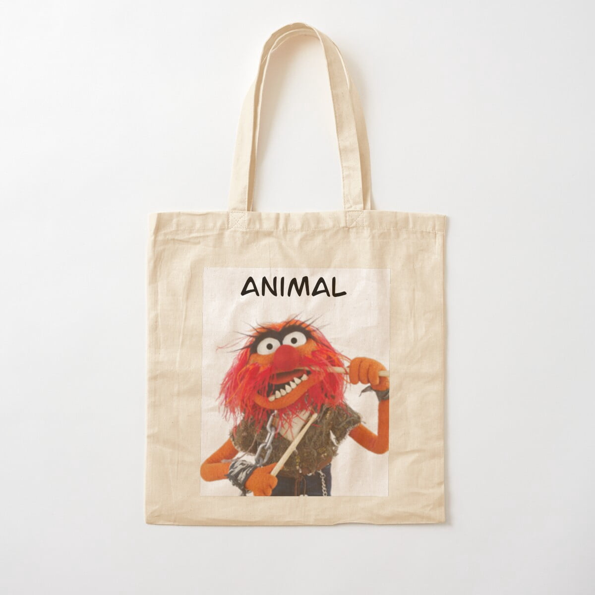 Animal Muppet Cotton Tote Bag Canvas Tote Bag, Family Gift For Mother ...