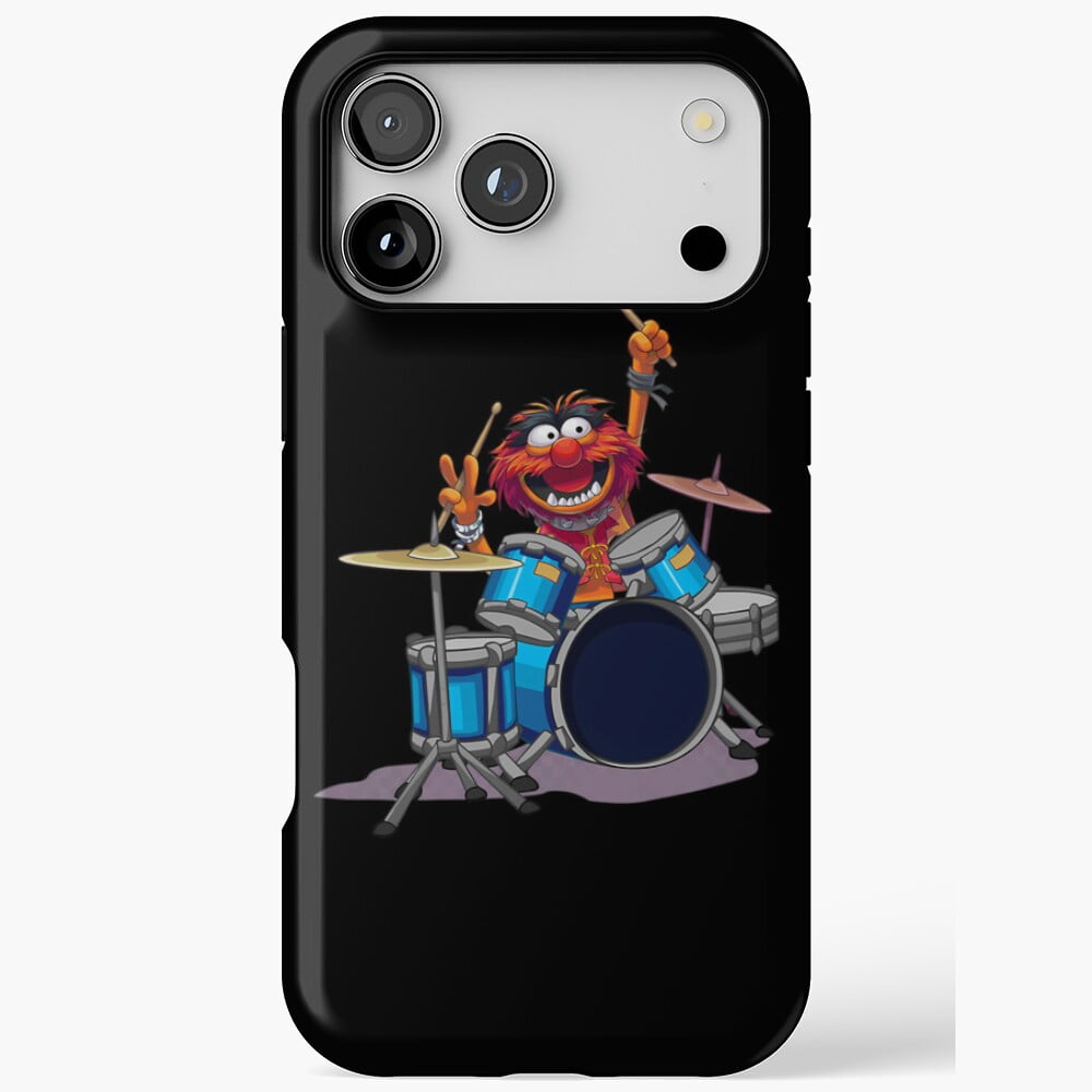 Animal Muppet Drummer Rock Case for iPhone 11 12 13 14 15 16 17 Pro Max ...