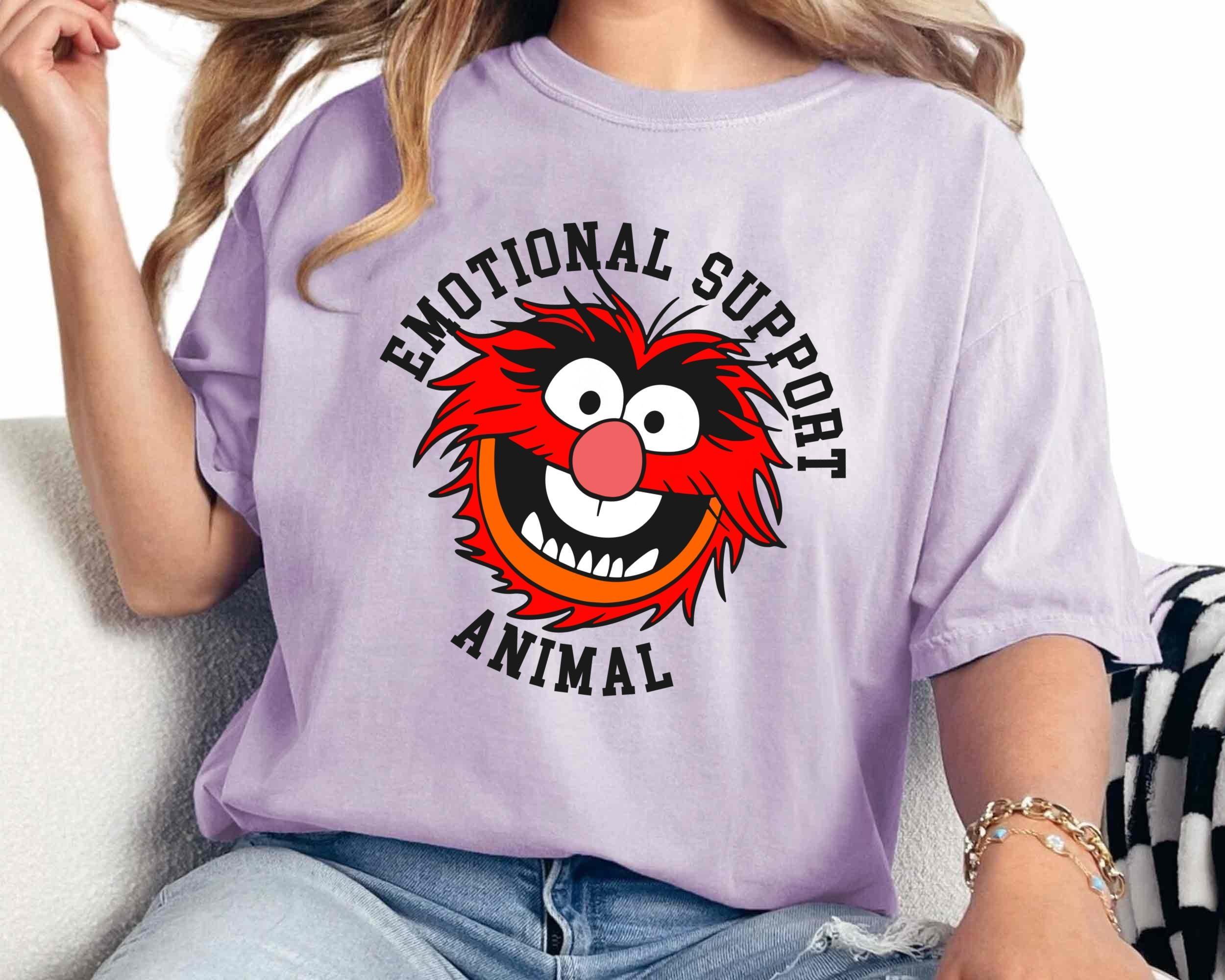 Animal Muppet Face Emotional Support Animal Shirt, Animal The Muppets ...
