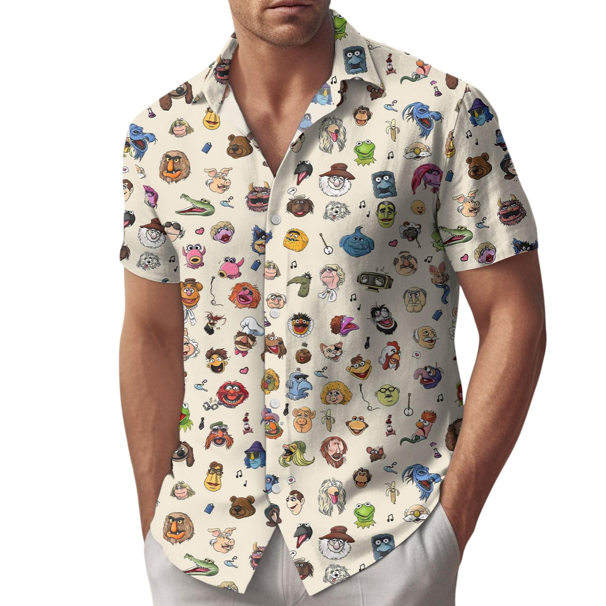 Animal Muppet Hawaii Shirt, Muppet Show Tropical Hawaiian Shirt For ...