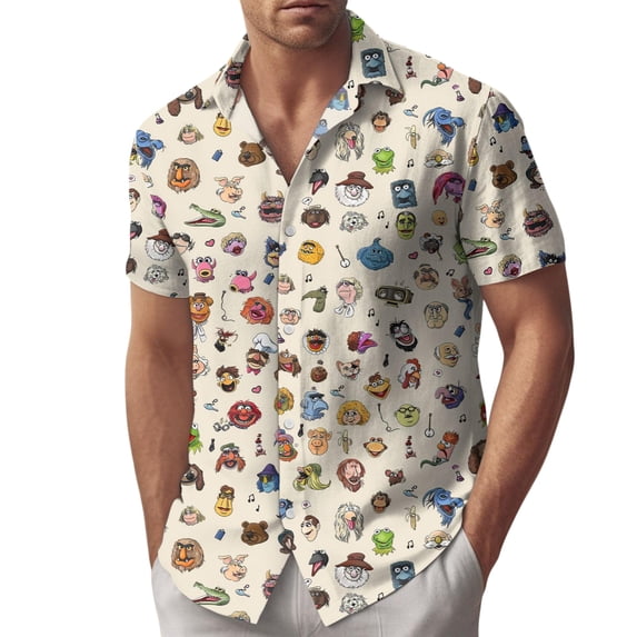 Animal Muppet Hawaii Shirt, Muppet Show Tropical Hawaiian Shirt For ...