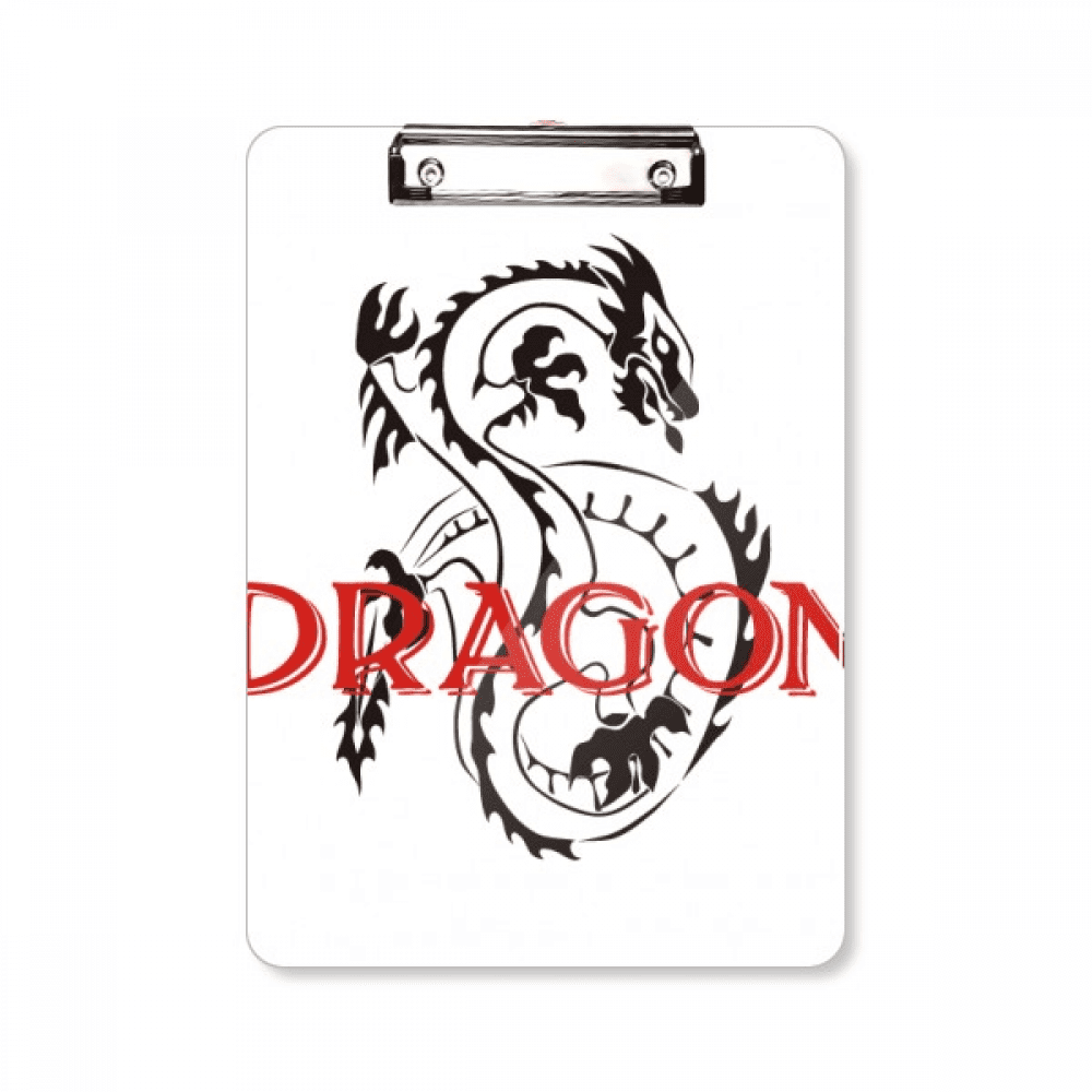 Animal Mythology Oriental Dragon Western Dragon Clipboard Folder ...