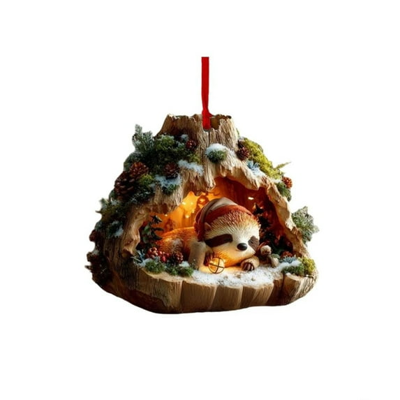 Animal Ornaments for Christmas Tree, Christmas Tree Animal Pattern 2D ...