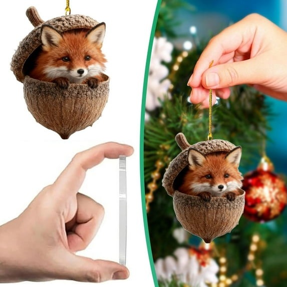 Animal Ornaments – Cozy Christmas Ornaments Acrylic Cute Animal ...