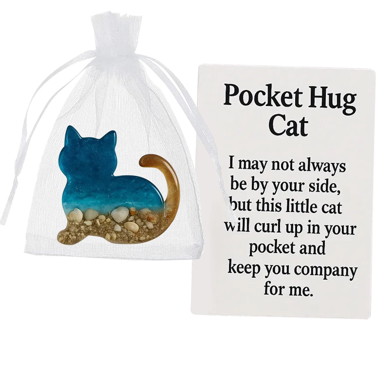 Animal Ornaments Pocket Hug Gifts,Mini Animal Pocket Hug Token With ...