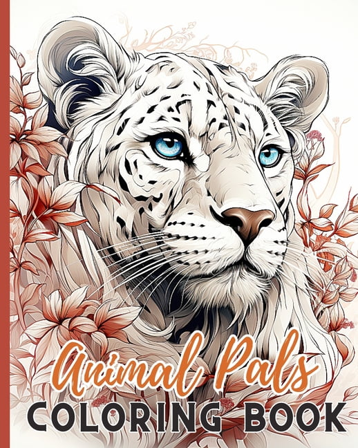 Animal Pals Coloring Book: Coloring Books For Kids Awesome Animals ...