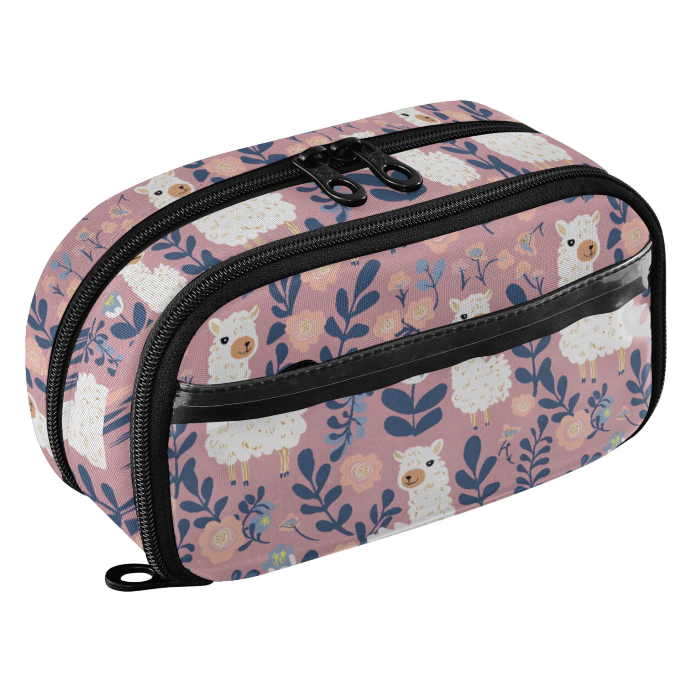 Animal Pattern PVC Pencil Case Water-Repellent Clear Window Pencil Bag ...