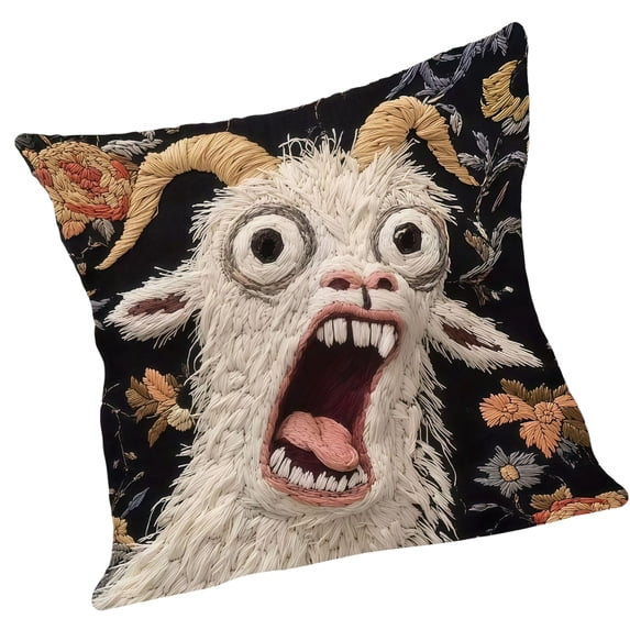 Animal Pattern Pillow Cover 45Cm Soft Fabric For Home Sofa Decor ...