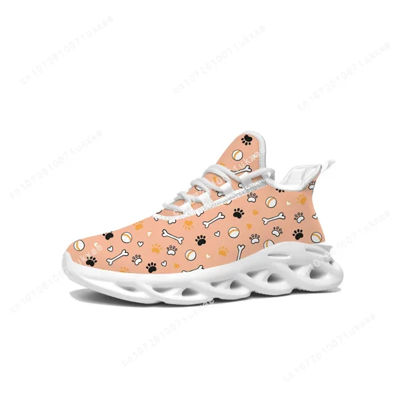 Animal Paw Print petpaw pet dog Flats Sneakers Mens Womens Sports ...