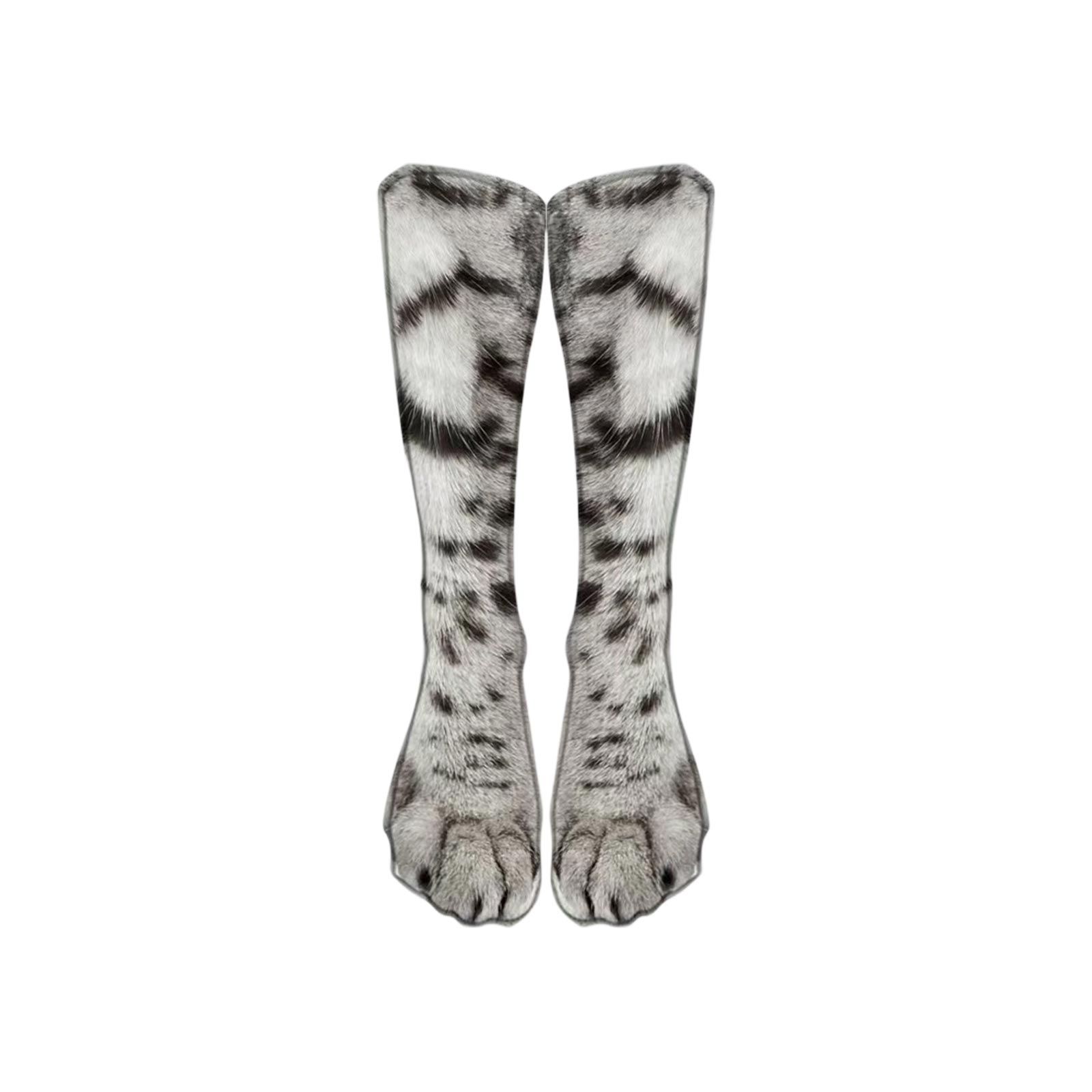 Animal Paw Socks White Elephant Gifts for Adults Kids 3D Print Animal ...