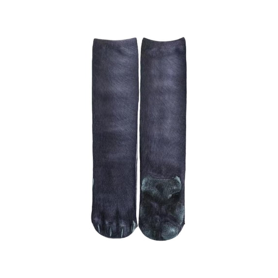Animal Paw Socks White Elephant Gifts for Adults Kids 3D Print Animal ...