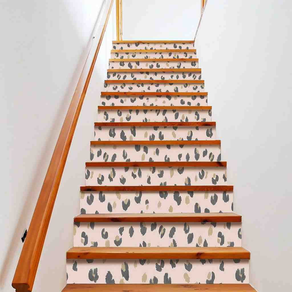 Animal Paw Stair Stickers Cartoon Cat's Claw Print Stair Riser Decal ...